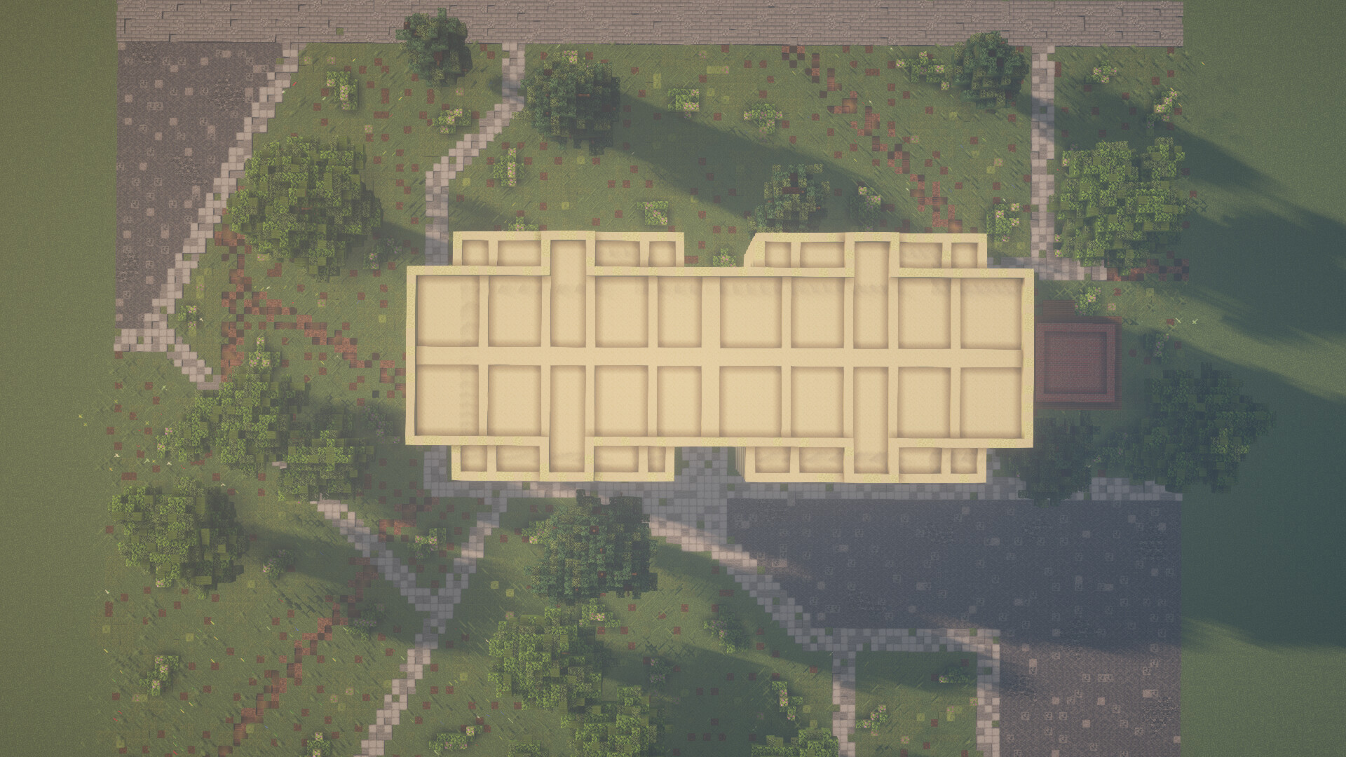 Khrushchyovka (Russian apartment building) Minecraft Map