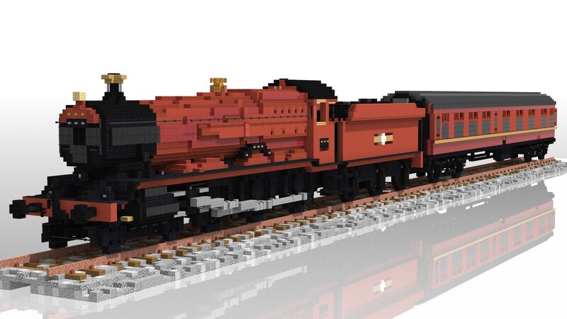 Harry Potter and the Hogwarts Express | 5:1 Movie Diorama Minecraft Map