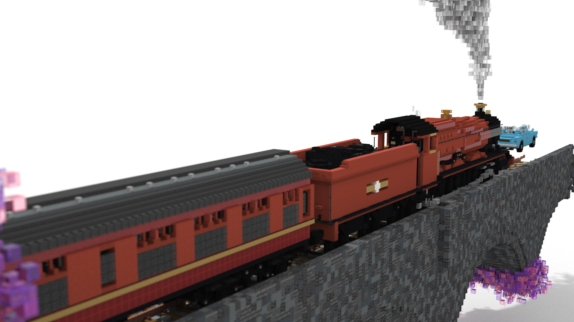 Harry Potter and the Hogwarts Express | 5:1 Movie Diorama Minecraft Map