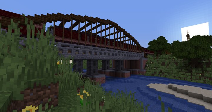 Old Railway Bridge Minecraft Map