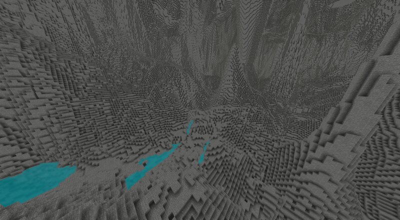 Giant Cave World (Made for mega builds) Minecraft Map