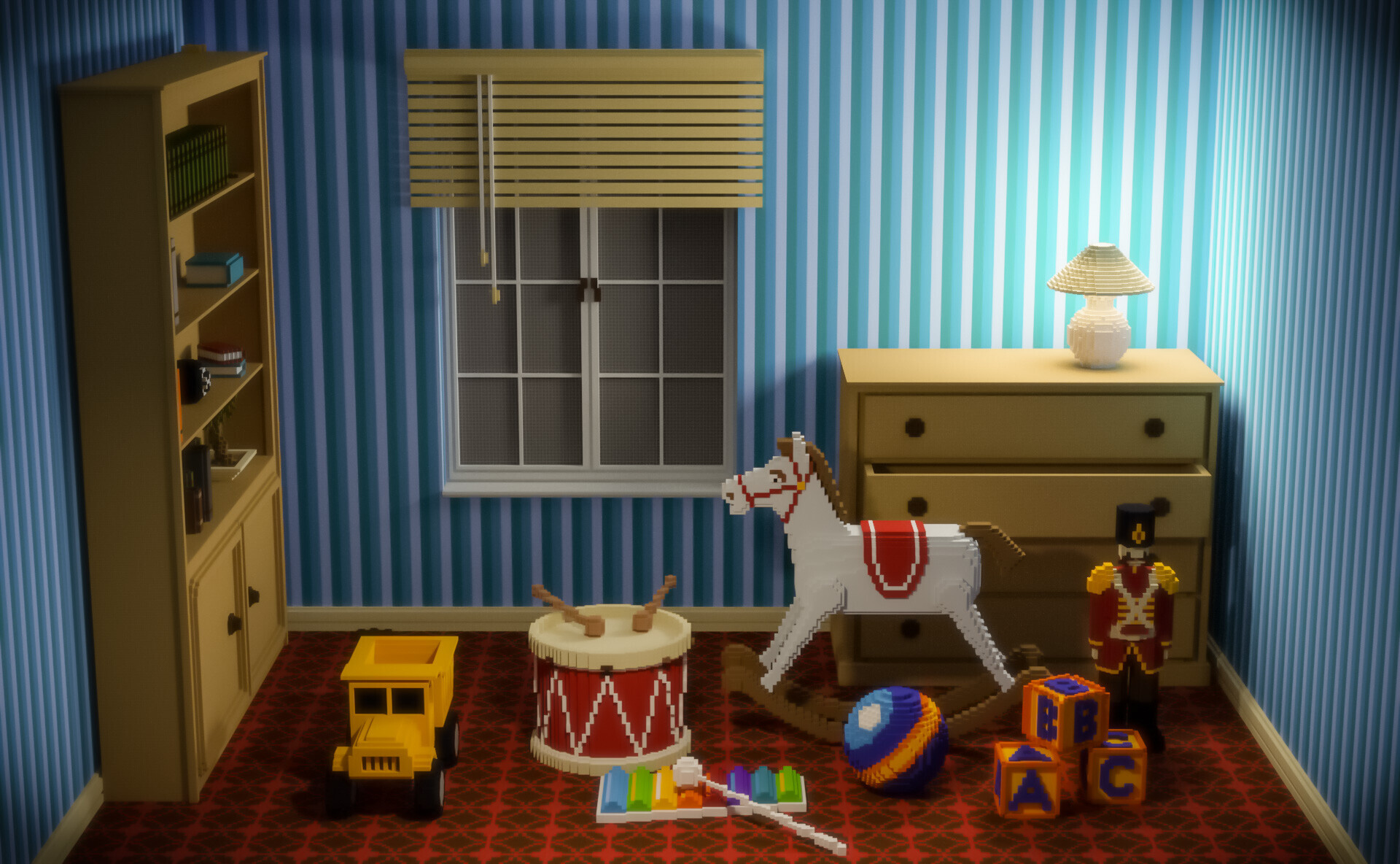 Play Room - Find the Spiders Game. Minecraft Map