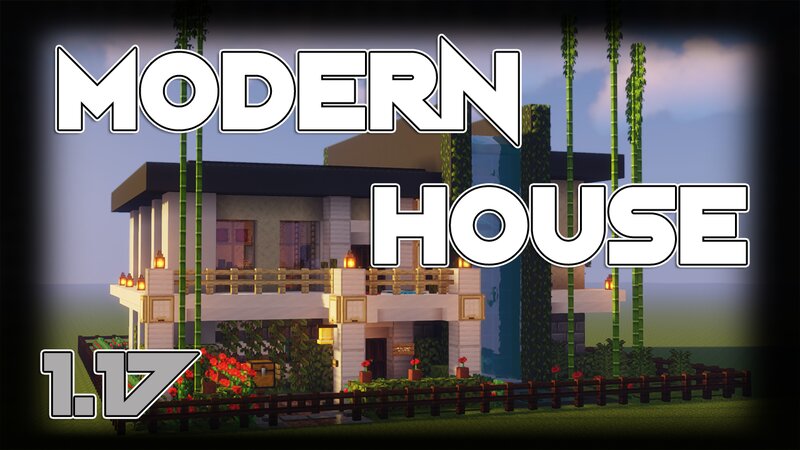 Modern Lush House 1.18 Minecraft Map