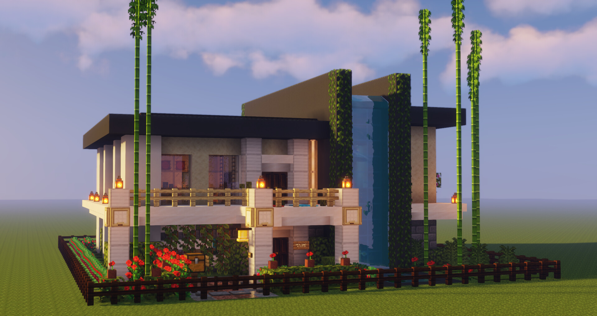 Modern Lush House 1.18 Minecraft Map