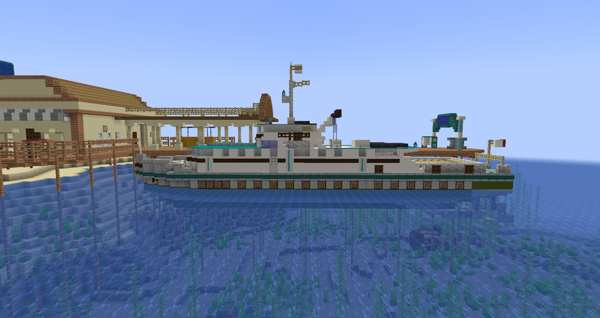 Tropico 6 Tourist Boat Minecraft Map