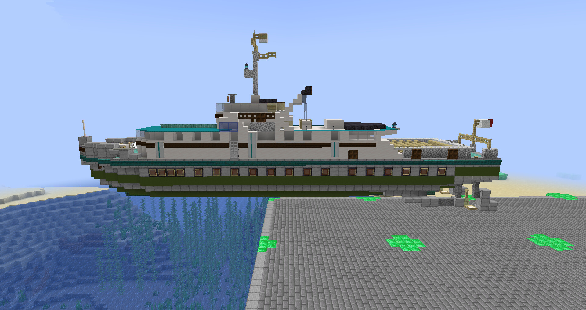 Tropico 6 Tourist Boat Minecraft Map