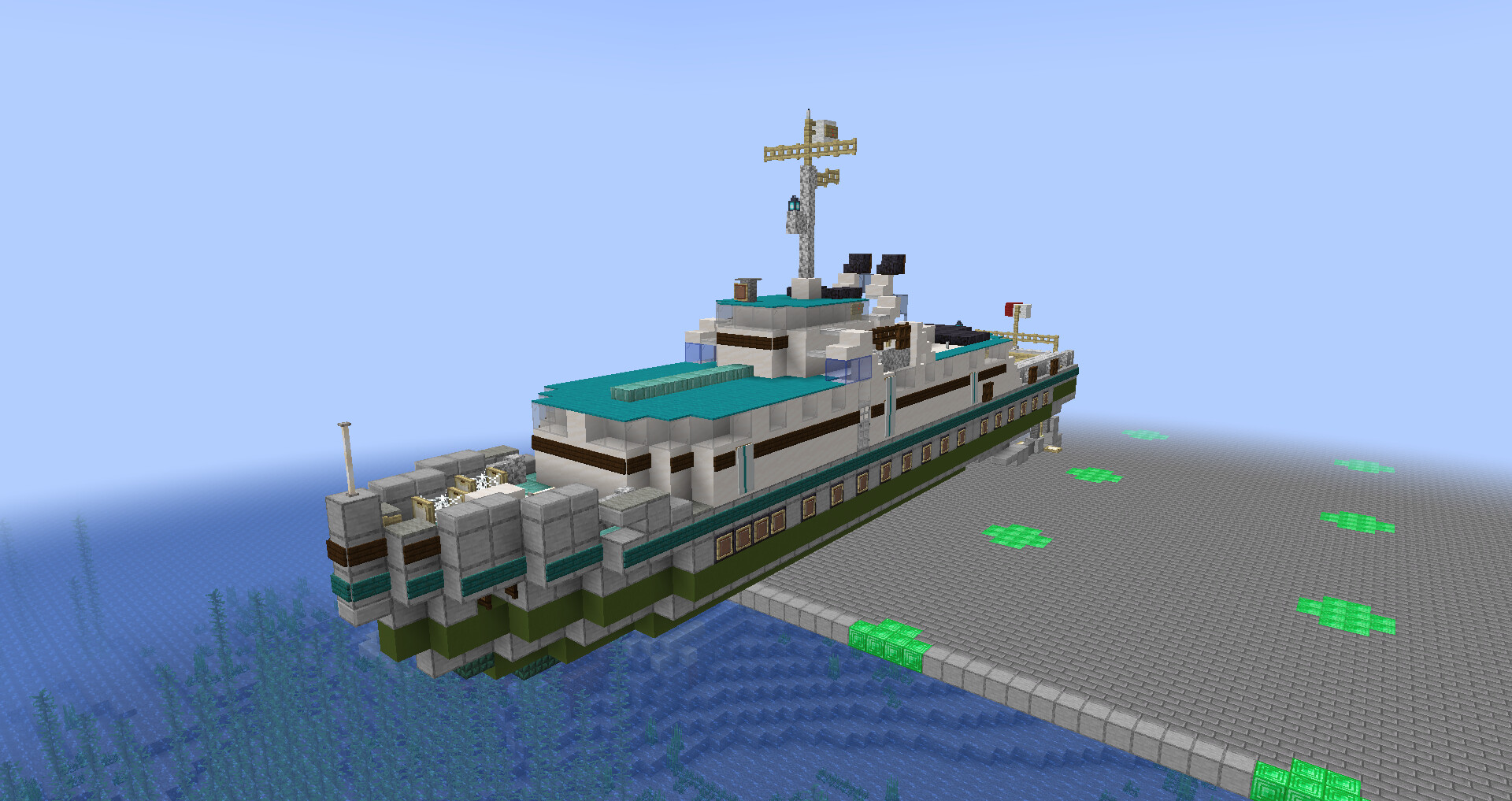 Tropico 6 Tourist Boat Minecraft Map