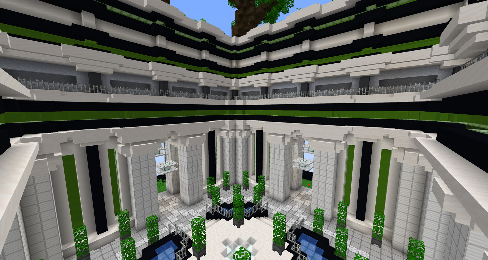 [DOWNLOAD] Futuristic Server Spawn Minecraft Map