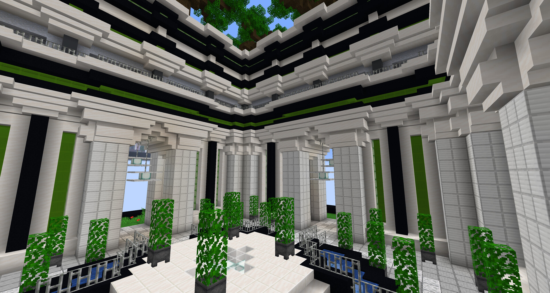 [DOWNLOAD] Futuristic Server Spawn Minecraft Map