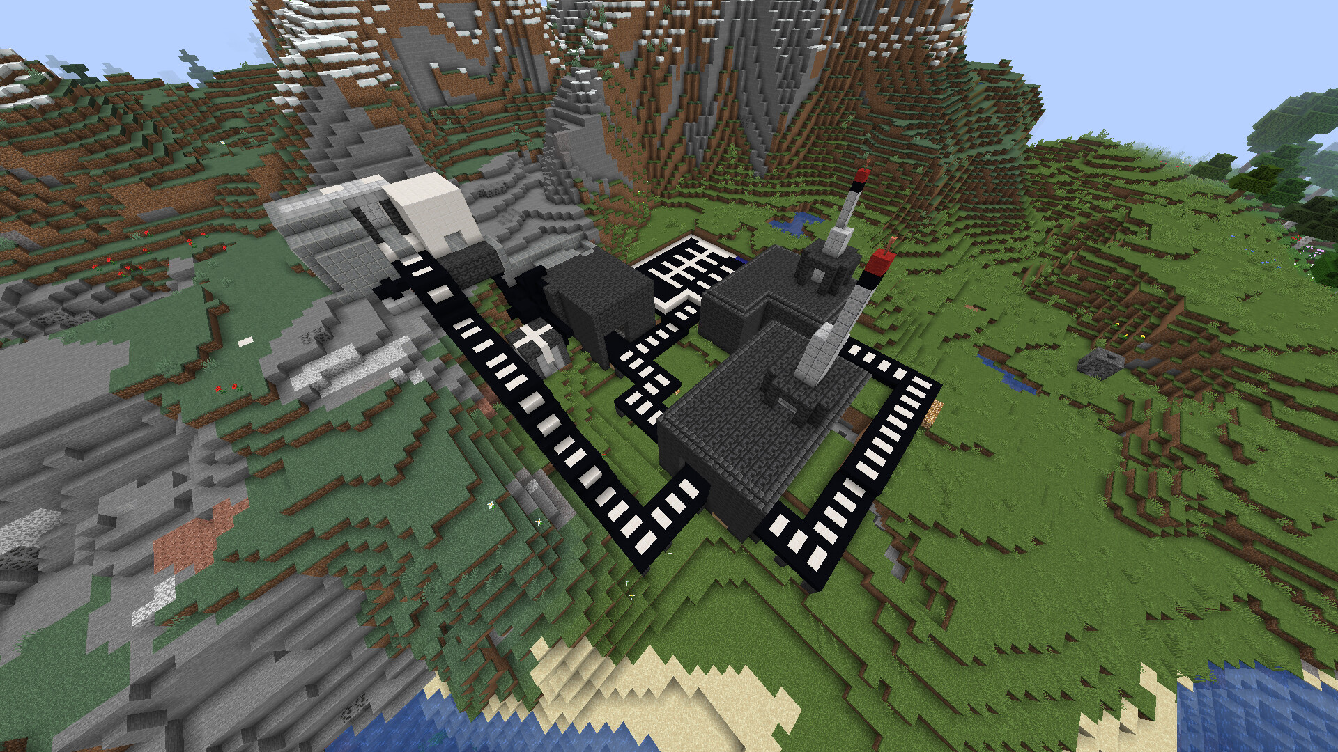 Helix Nuclear Energy Research Facility Minecraft Map