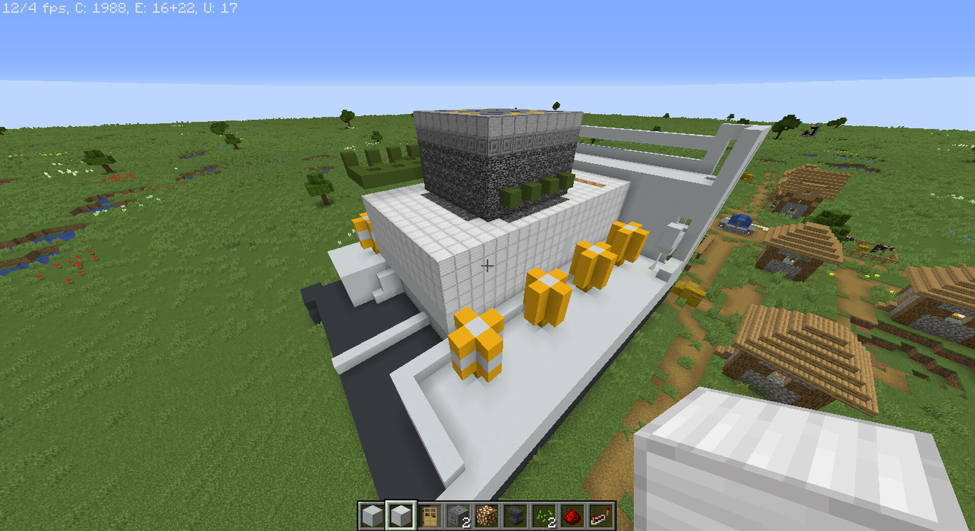 My own nuclear power plant. Phase one Minecraft Map