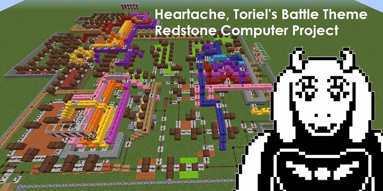 Heartache Complex Redstone Music Machine Minecraft Map