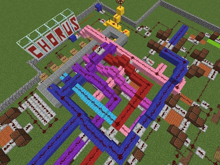 Heartache Complex Redstone Music Machine Minecraft Map