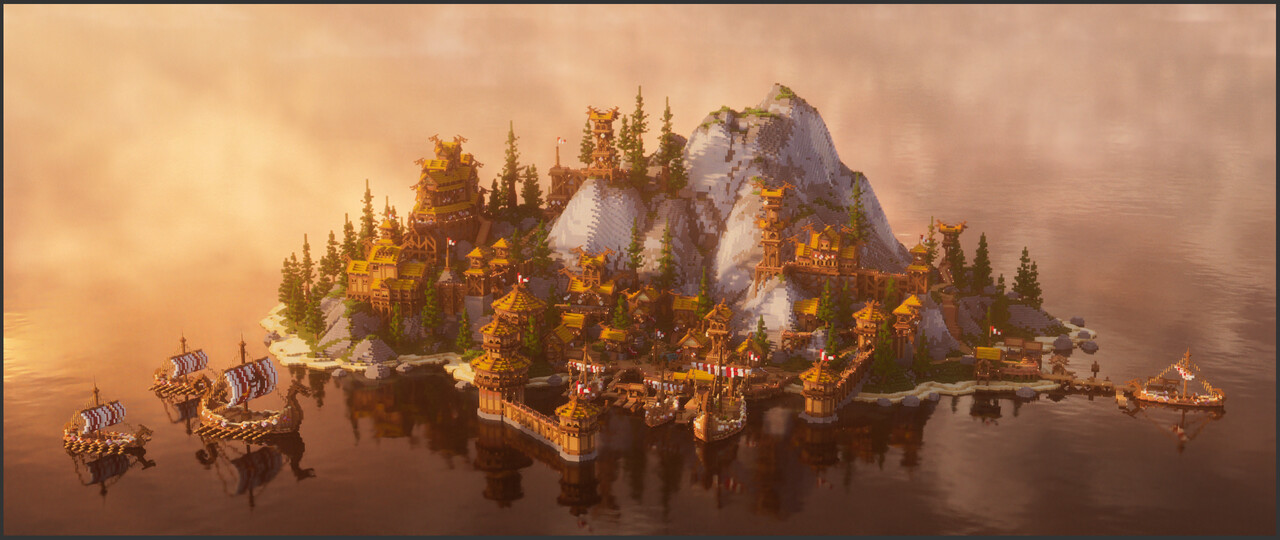 Viking Island Minecraft Map