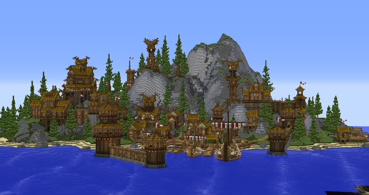 Viking Island Minecraft Map