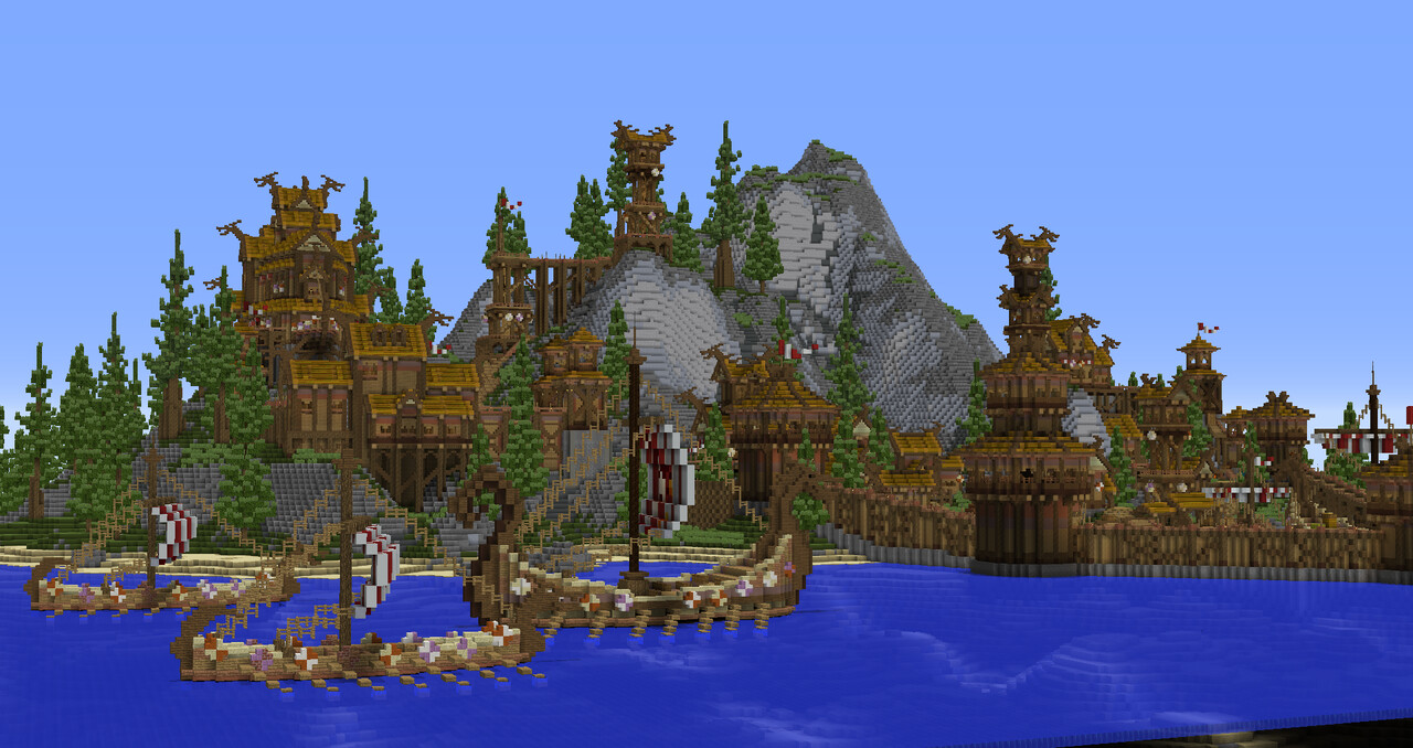 Viking Island Minecraft Map