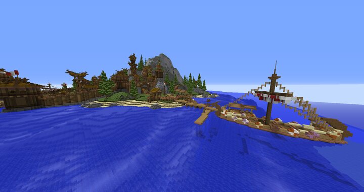 Viking Island Minecraft Map