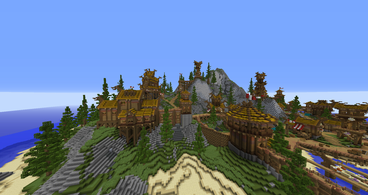 Viking Island Minecraft Map