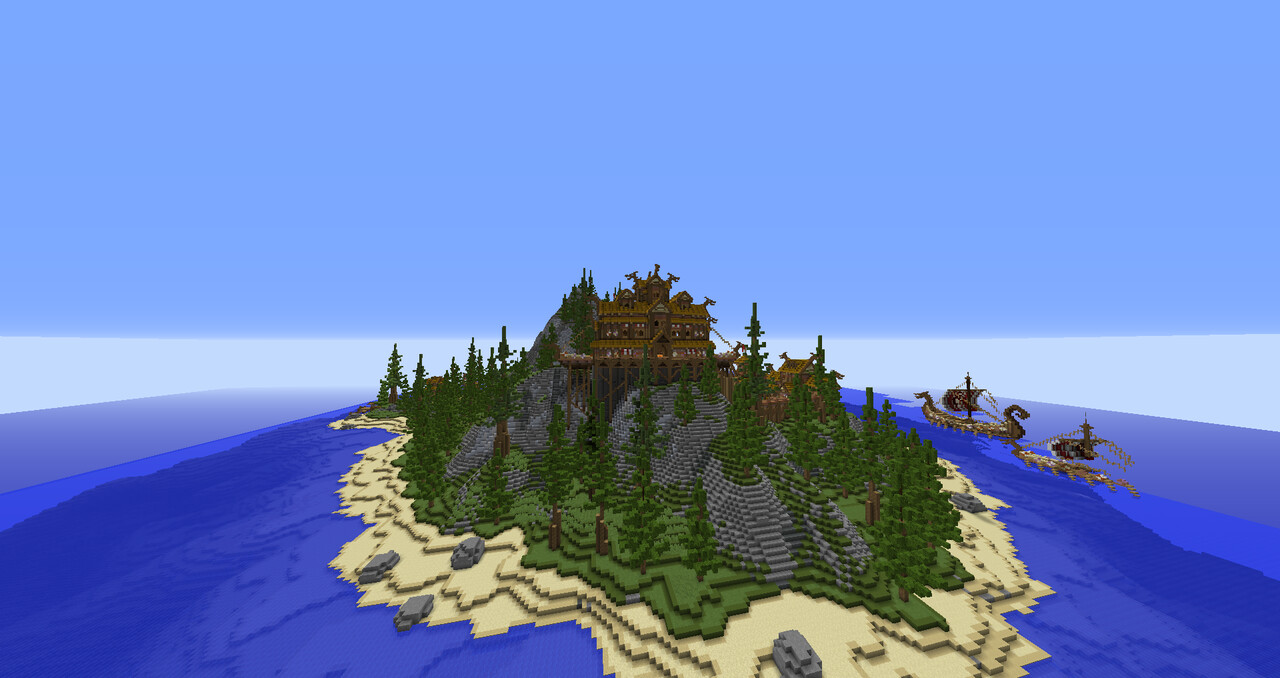 Viking Island Minecraft Map