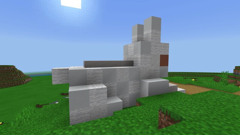 Cute Easter Bunny Minecraft Map