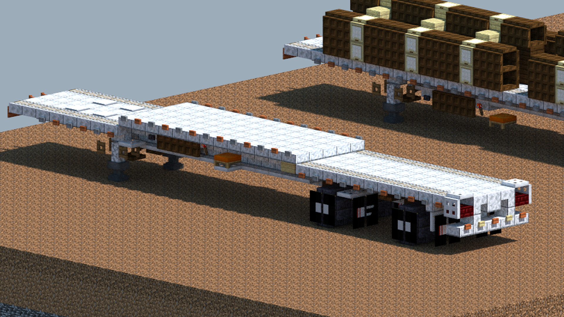 Fontaine Revolution, Flatbed trailer [With Download] Minecraft Map