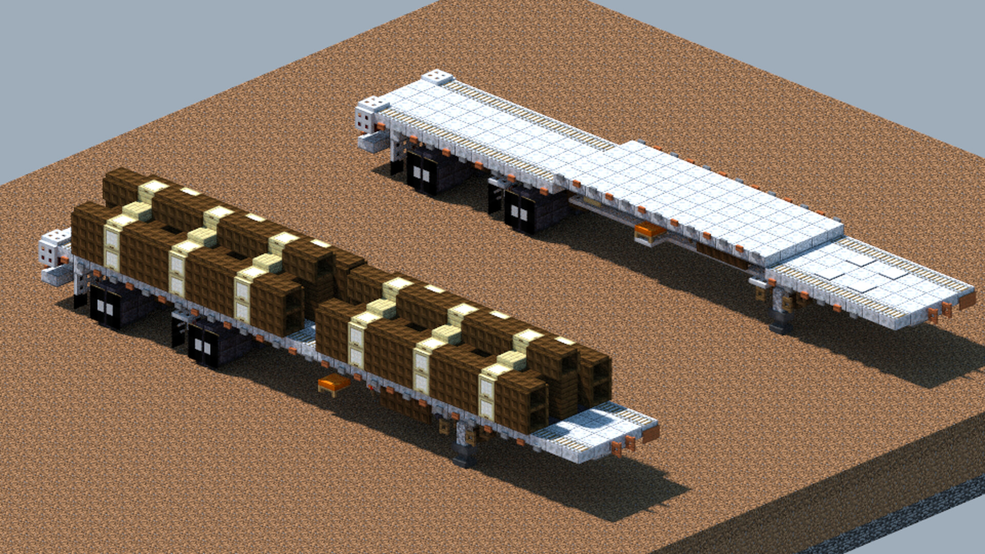 Fontaine Revolution, Flatbed trailer [With Download] Minecraft Map