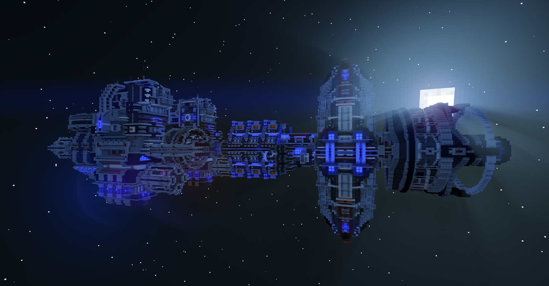 Space Station Minecraft Map
