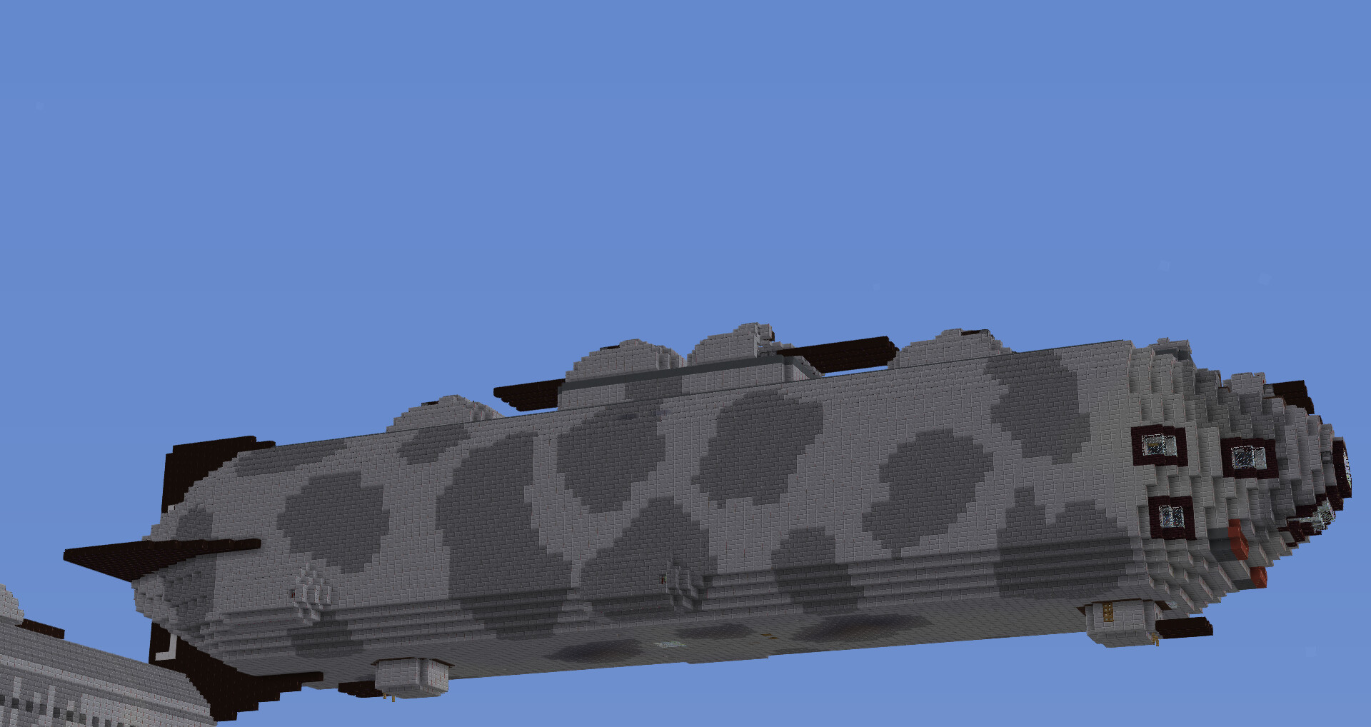 Super-Heavy-Air-Battleship INS Behemoth "Super Behemoth" Minecraft Map