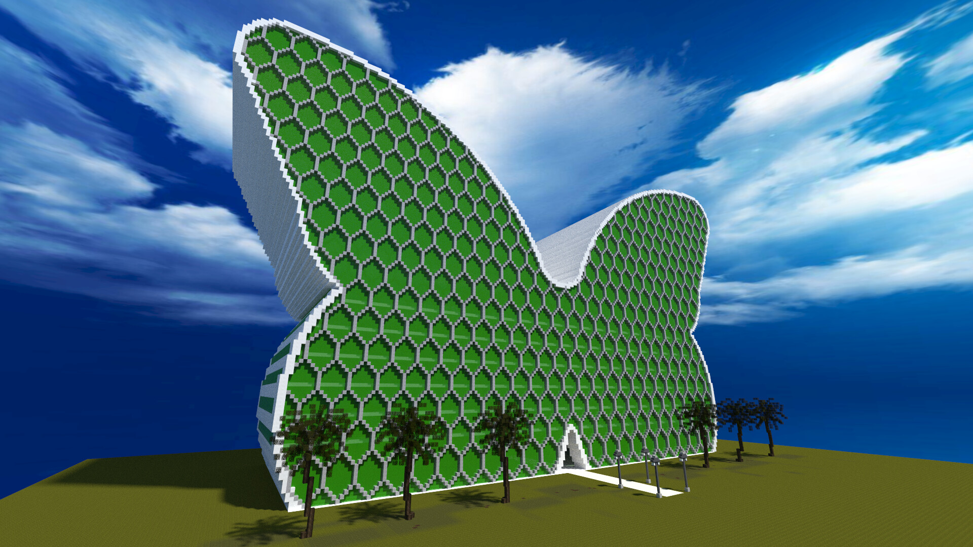 Butterfly Building Minecraft Map