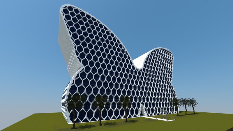 Butterfly Building Minecraft Map
