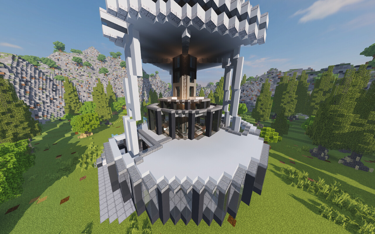 Space Needle - 1:1 Accurate Replica Minecraft Map