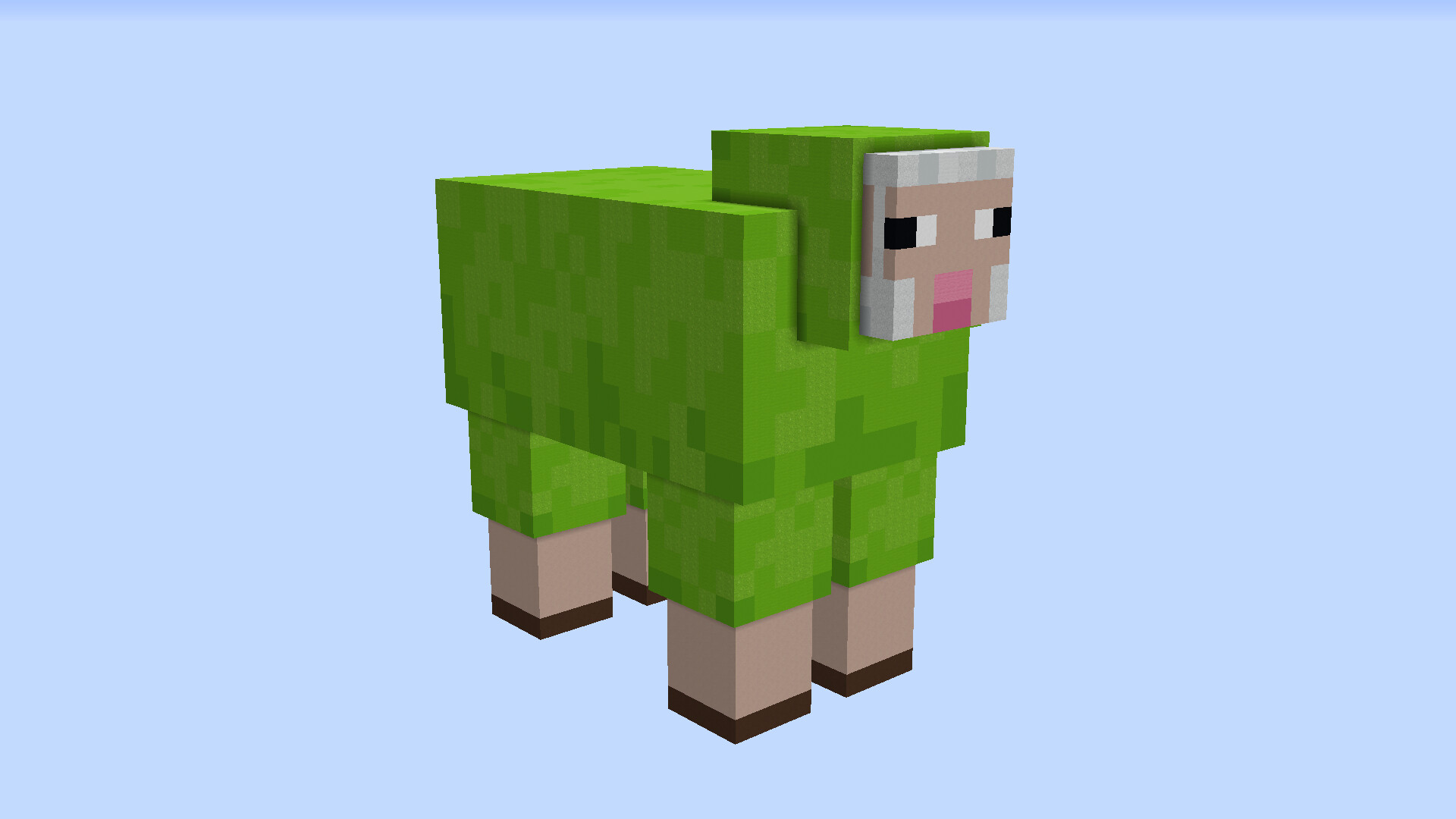 Sheep Mob Statues Minecraft Map