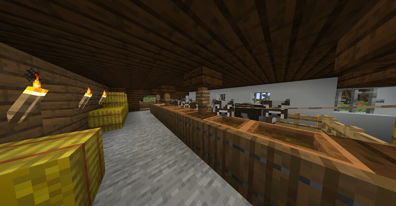 Traditional Austrian Farm Minecraft Map