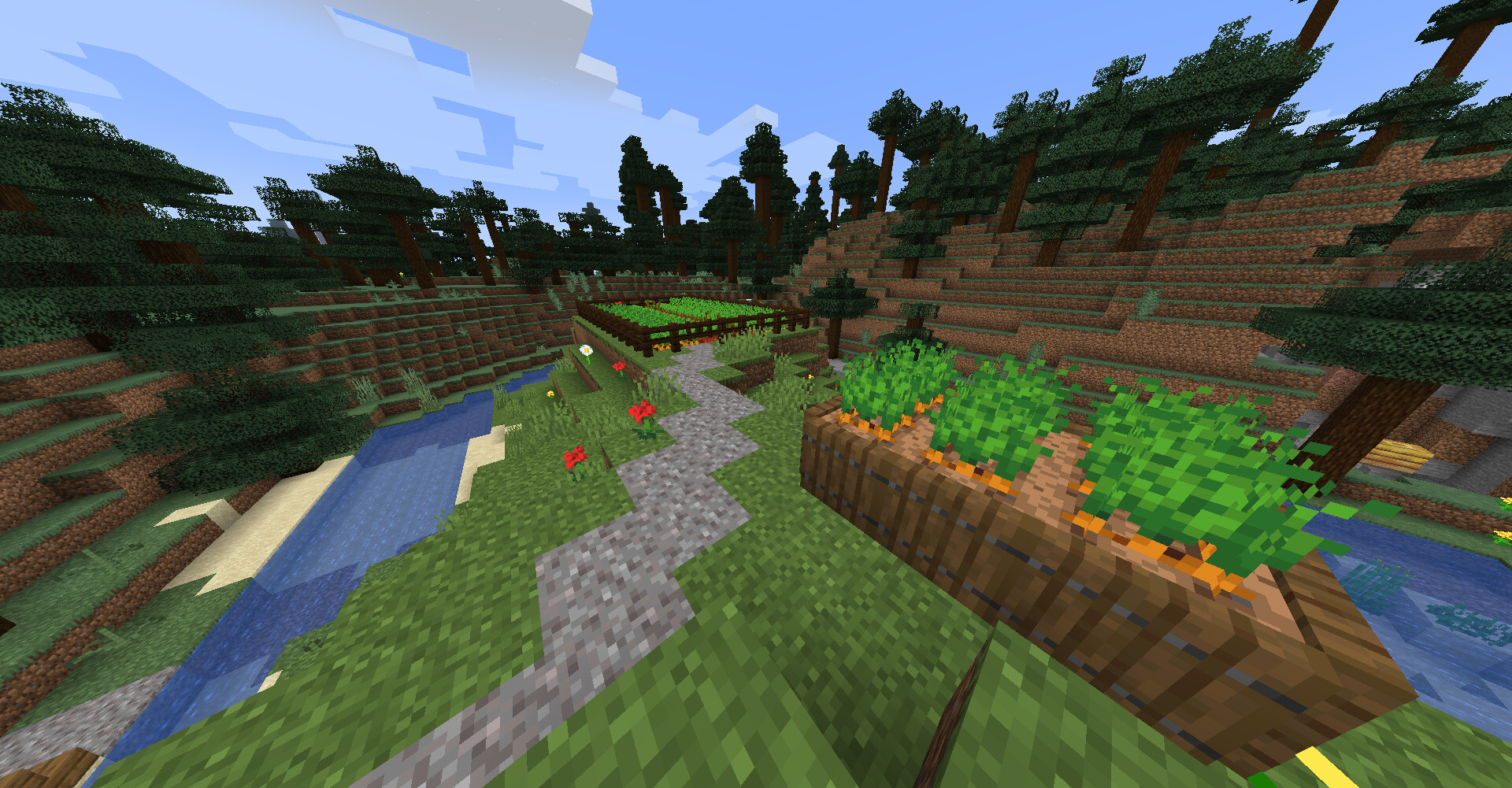 Traditional Austrian Farm Minecraft Map