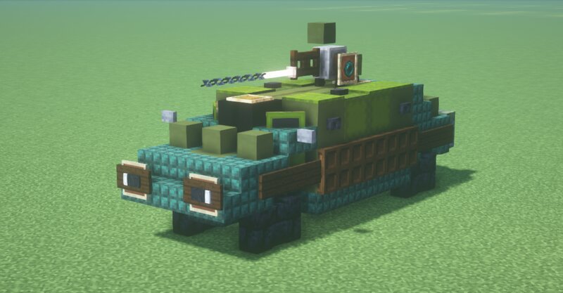 OTO Melara R3 T20 FA-HS Capraia (2:1 scale) Minecraft Map