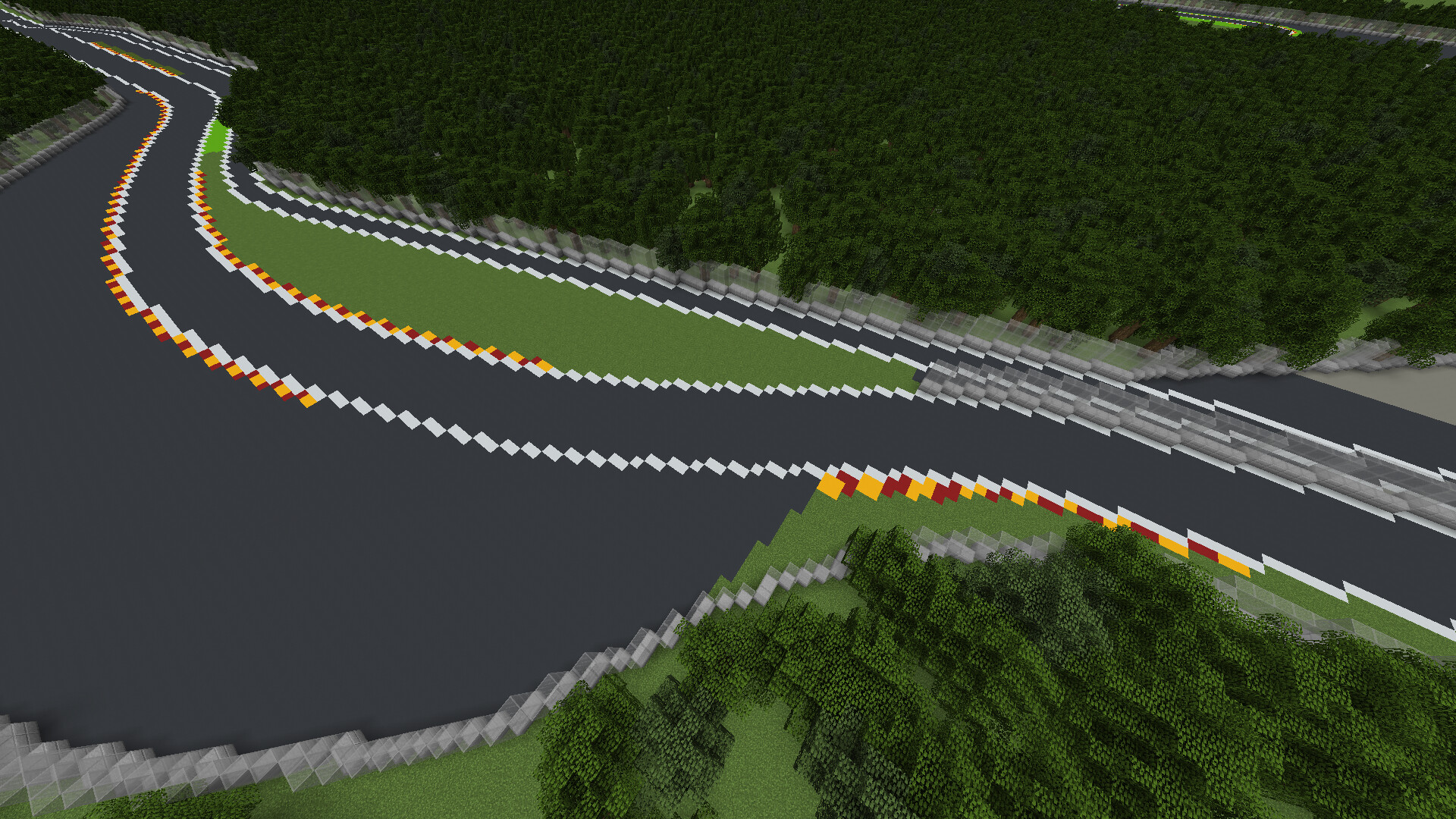 🇧🇪 Circuit de Spa-Francorchamps, Belgium (1.12+) Minecraft Map