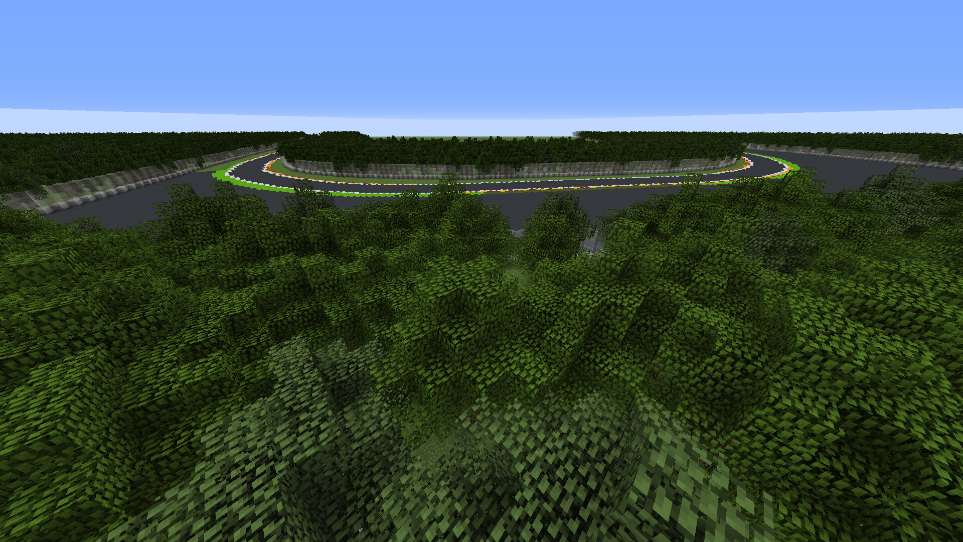 🇧🇪 Circuit de Spa-Francorchamps, Belgium (1.12+) Minecraft Map