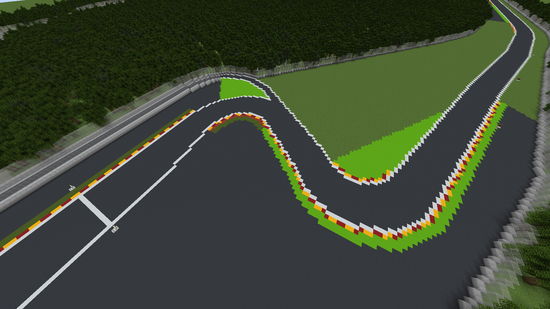🇧🇪 Circuit de Spa-Francorchamps, Belgium (1.12+) Minecraft Map