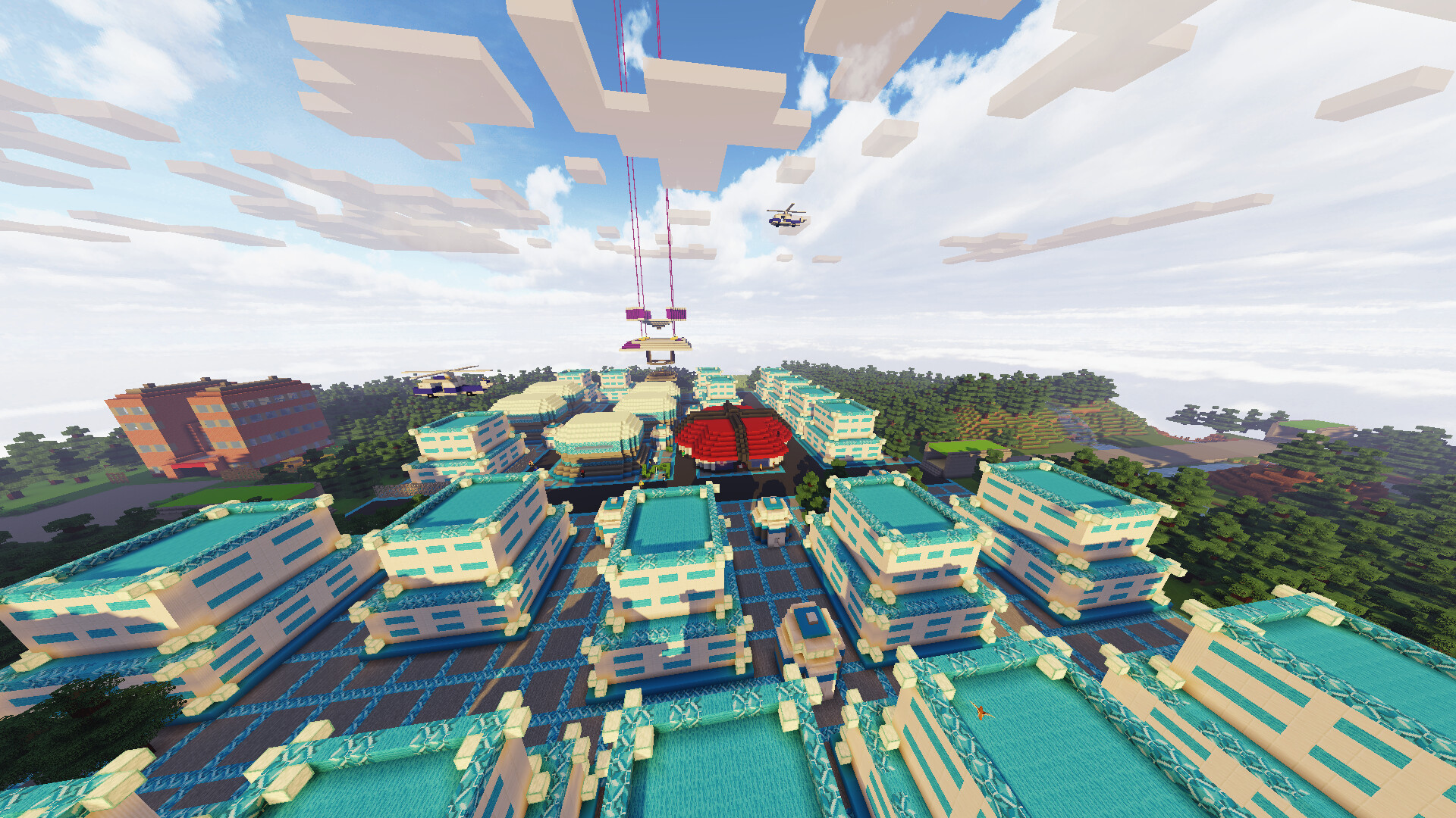 La región de Teselia Minecraft Map