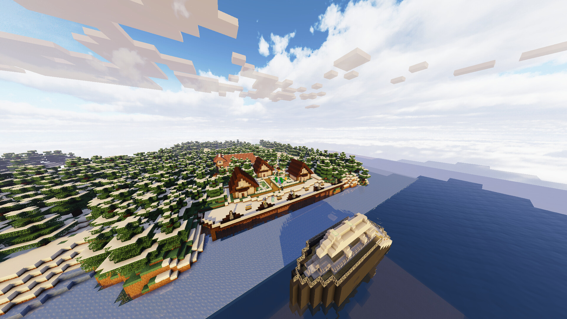 La región de Teselia Minecraft Map