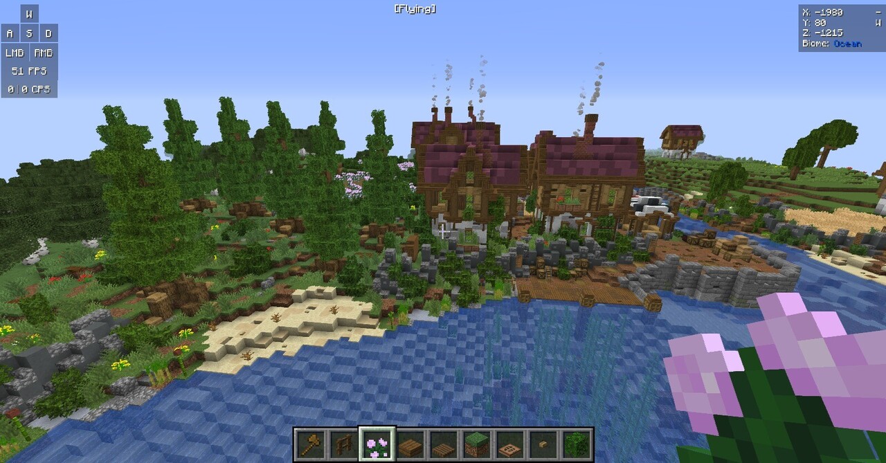 Update Village Minecraft Map