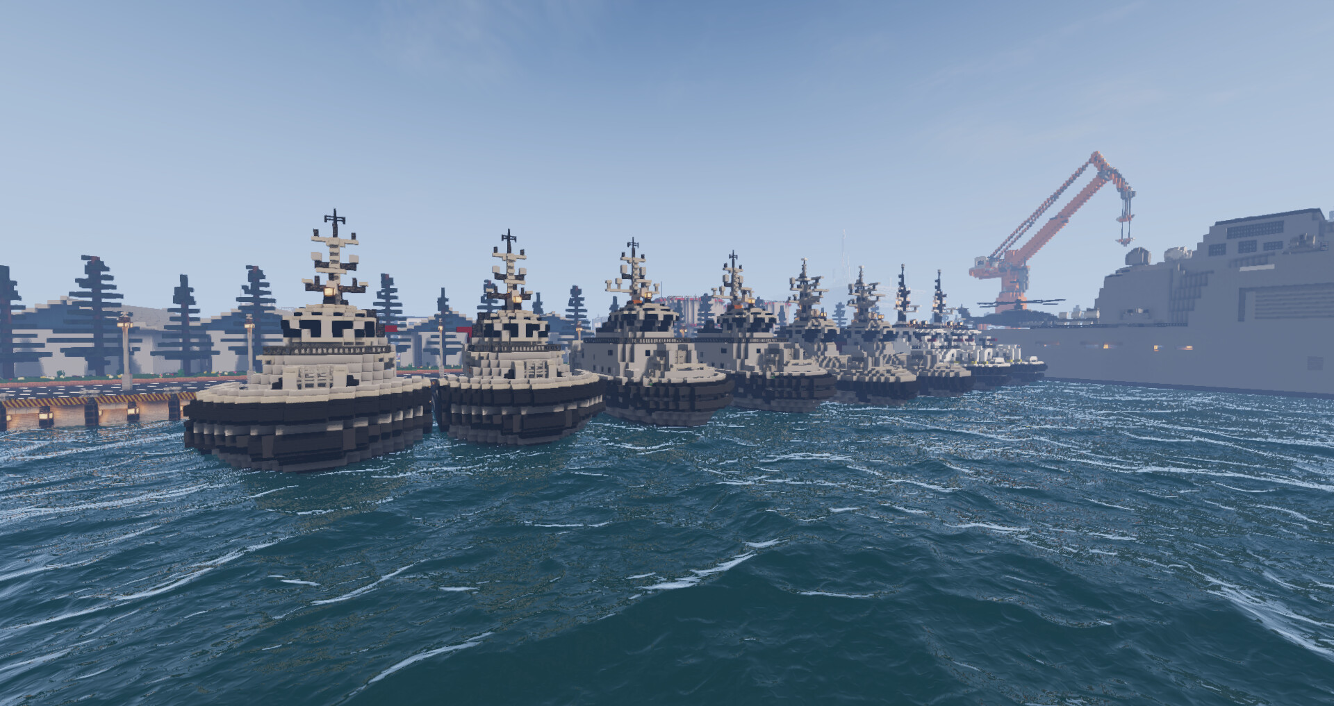 Rescue, Tugboat Navy Minecraft Map