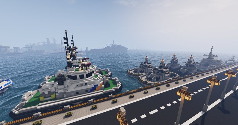 Rescue, Tugboat Navy Minecraft Map