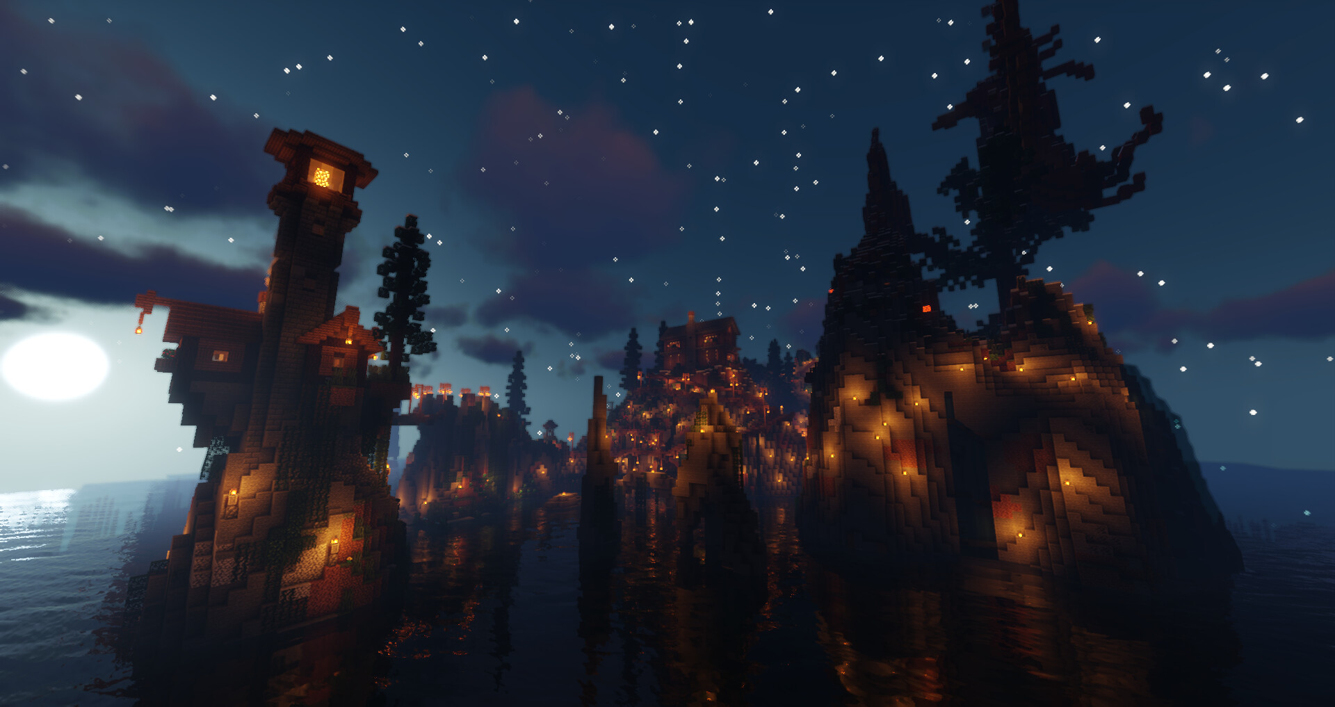 Multiplayer Survival base CZE DUB/ENG SUB Minecraft Map