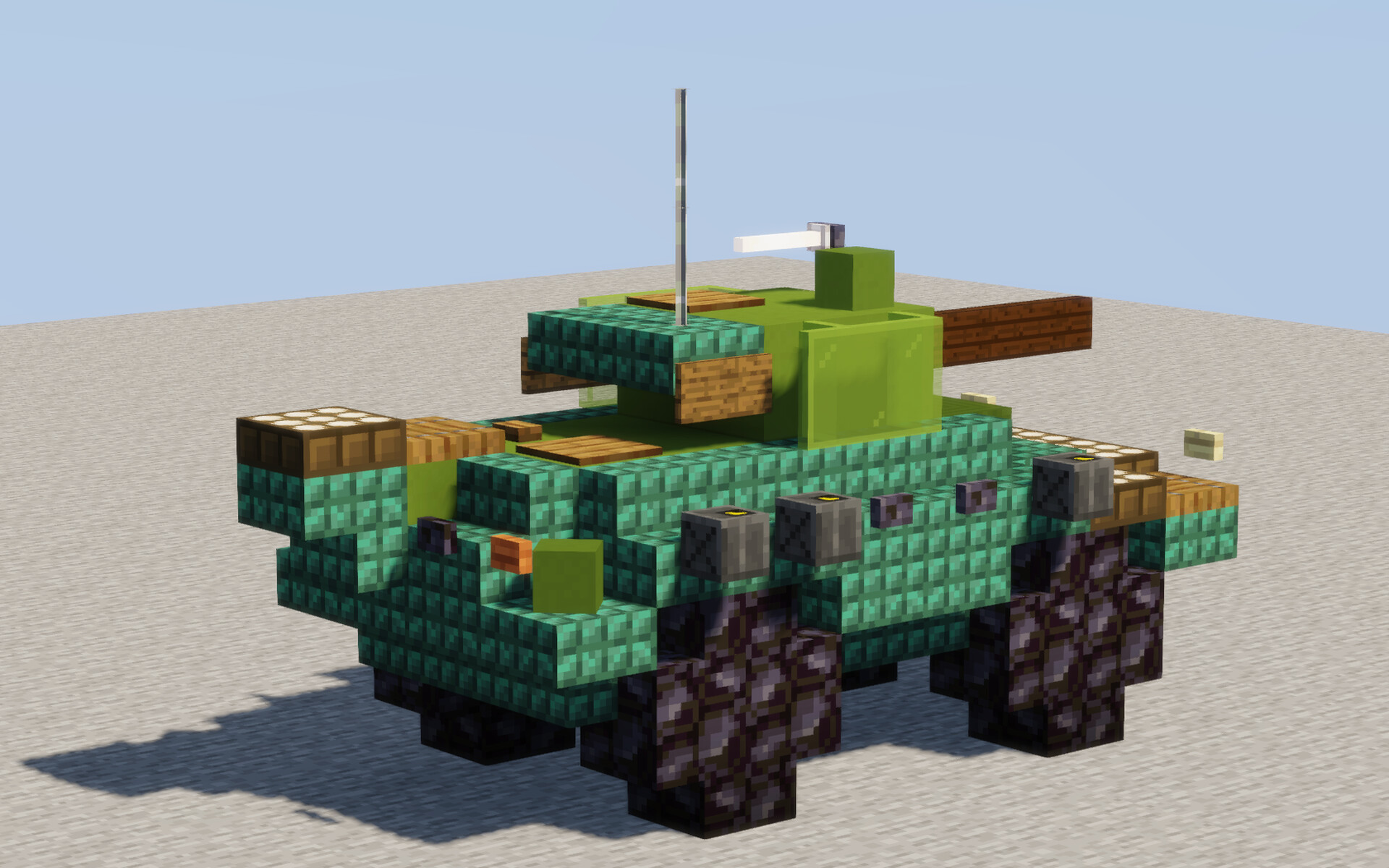 V-150 Cadillac Gage Commando Minecraft Map