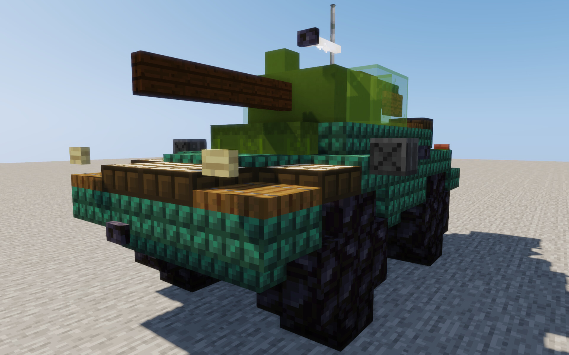 V-150 Cadillac Gage Commando Minecraft Map