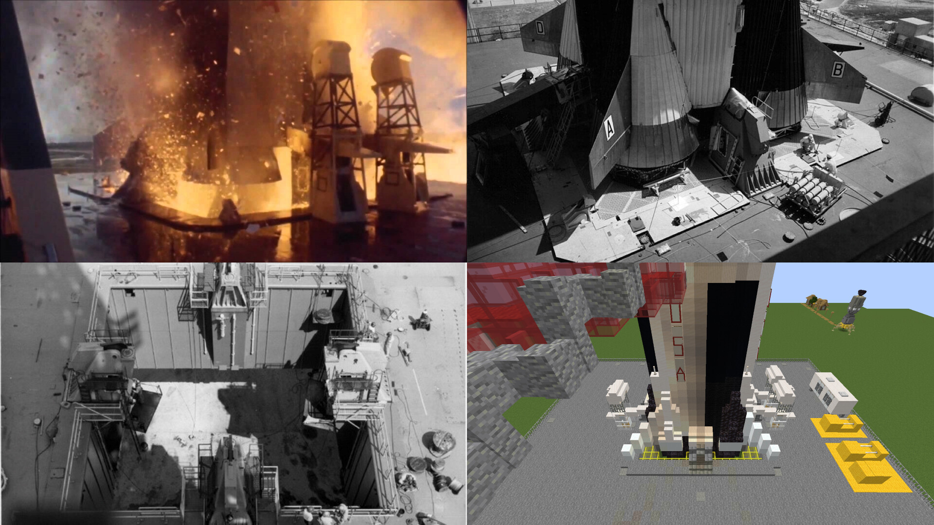 NASA Saturn V Rocket & Mobile Launcher Platform (1.16.5 Java Edition ...