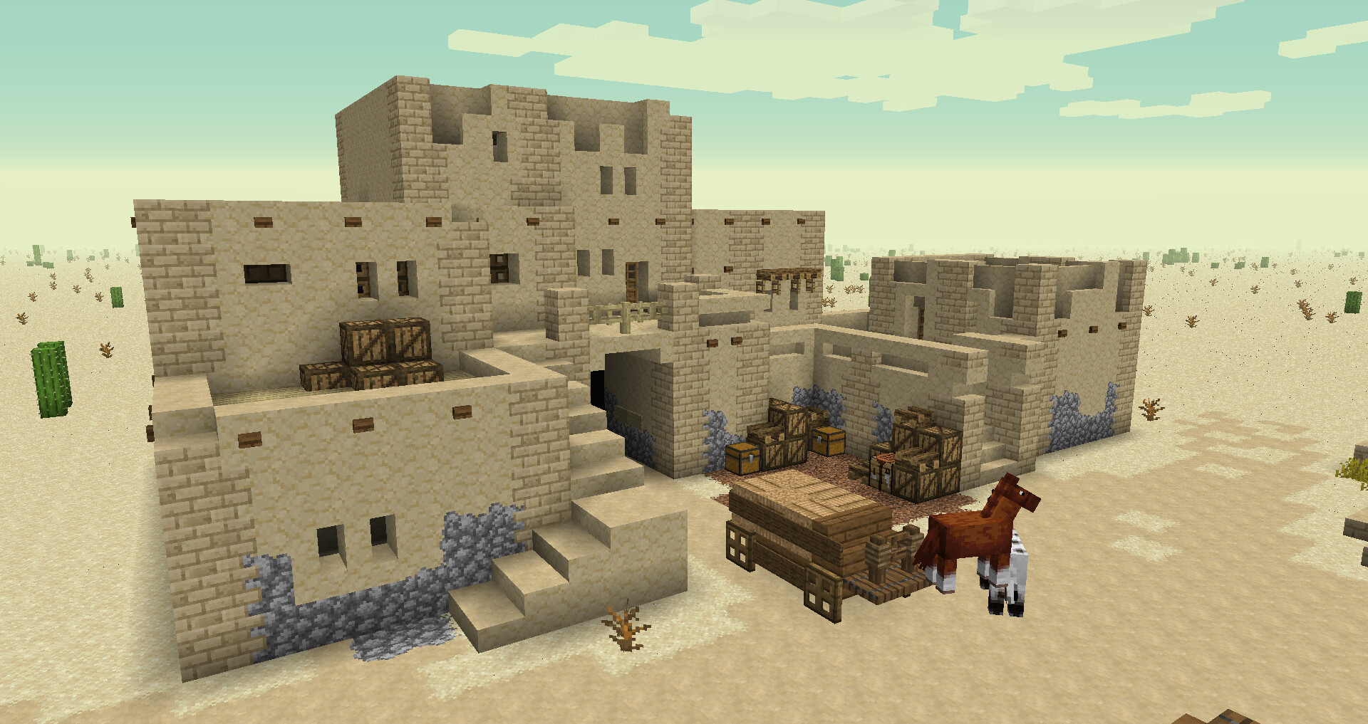 Arab Village Minecraft Map
