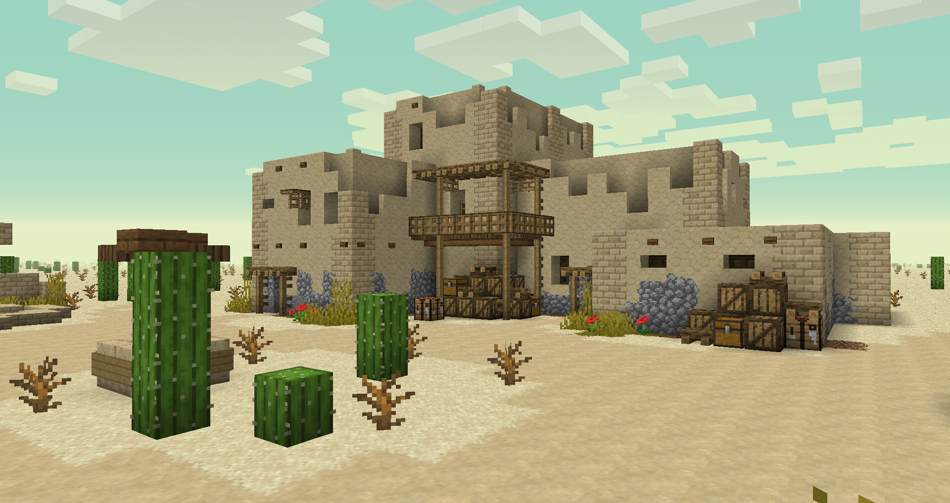 Arab Village Minecraft Map