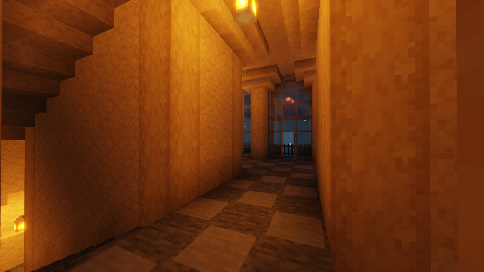 American-French Building Minecraft Map